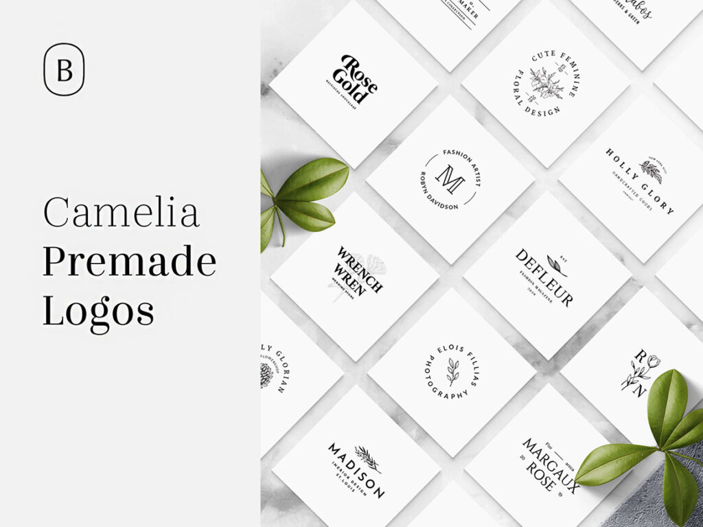 Collection of free logo templates - Freebiesbug