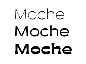 Moche: Free Sans-serif Typeface - Freebiesbug