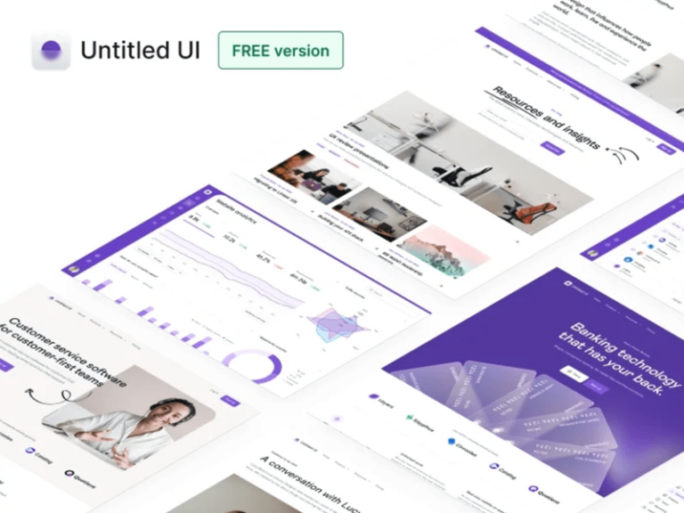 Untitled UI: Figma UI Kit and Design System - Freebiesbug