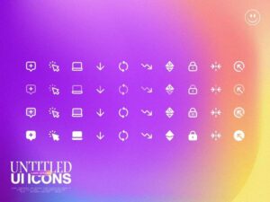 Untitled UI Icons: 1,100+ Free line icons for Figma - Freebiesbug