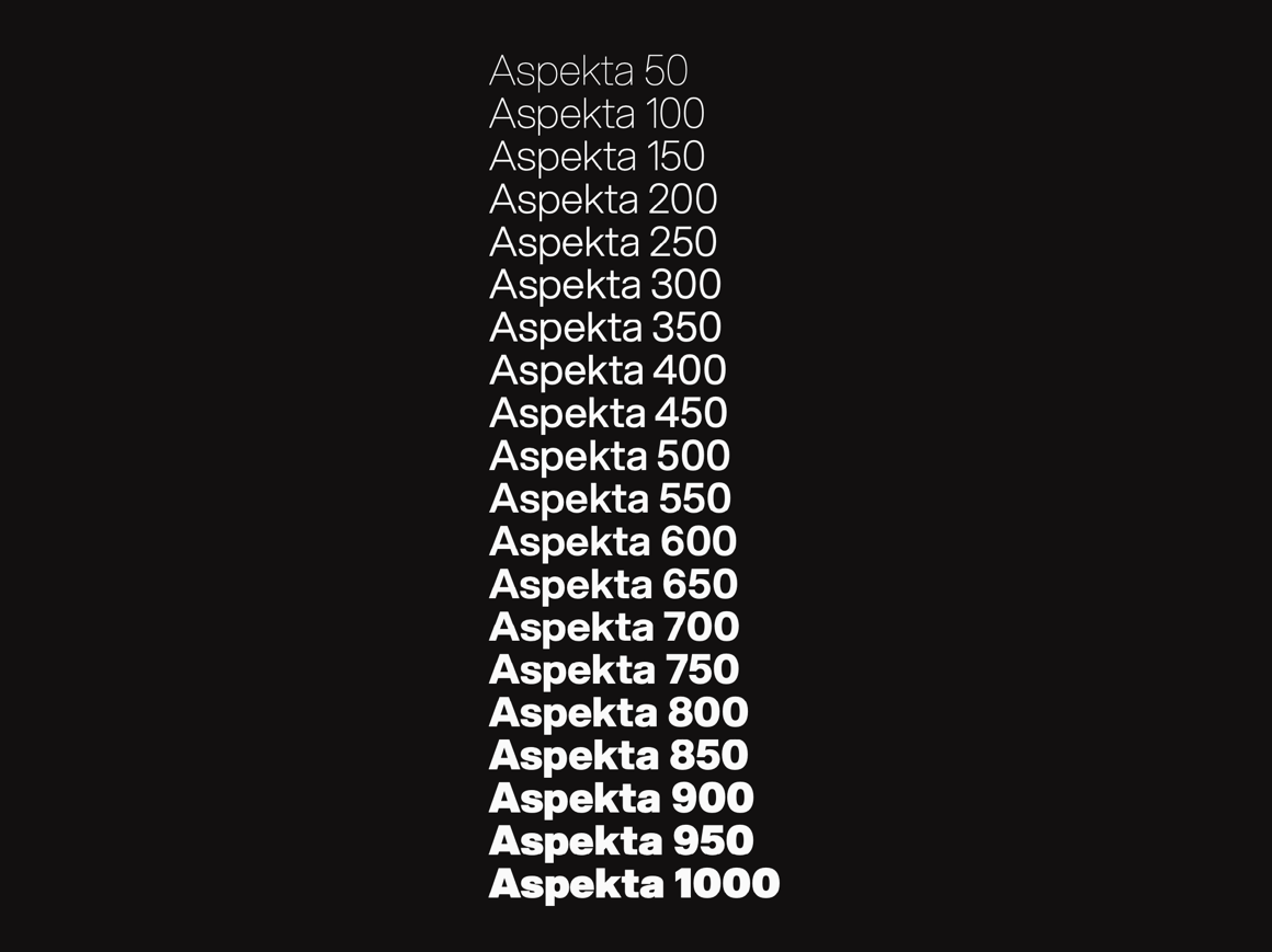 Aspekta: A Free Modern Sans-Serif Font - Freebiesbug