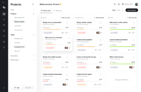 Free To-Do List Dashboard Design Template - Freebiesbug