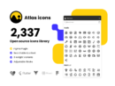 Atlas icons: 2,000+ Open source UI icons - Freebiesbug