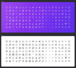 280 Free Icons in two styles for Figma - Freebiesbug