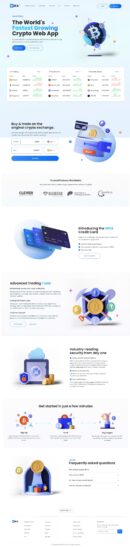 NEFA: Free Nuxt.js landing page template - Freebiesbug