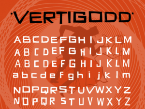 VertigOdd: Free font inspired to Hitchcock's movie - Freebiesbug
