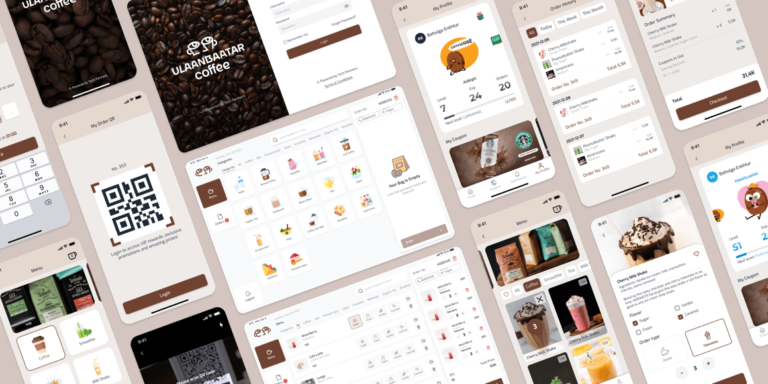 Coffee Ordering App: Free mobile UI kit - Freebiesbug