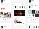 Instagram UI Kit for Figma - Freebiesbug