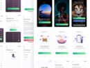 Free Budget Planner UI Kit for mobile apps - Freebiesbug