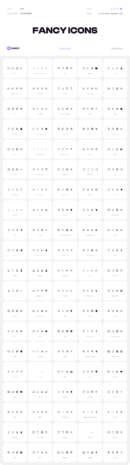 800 Free Fancy Icons in dark & light versions - Freebiesbug