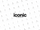 Iconic: Free set of 140 vector icons for UI - Freebiesbug