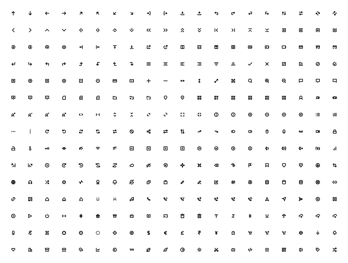 Extra Thicc: 300 Free Vector Icons - Freebiesbug