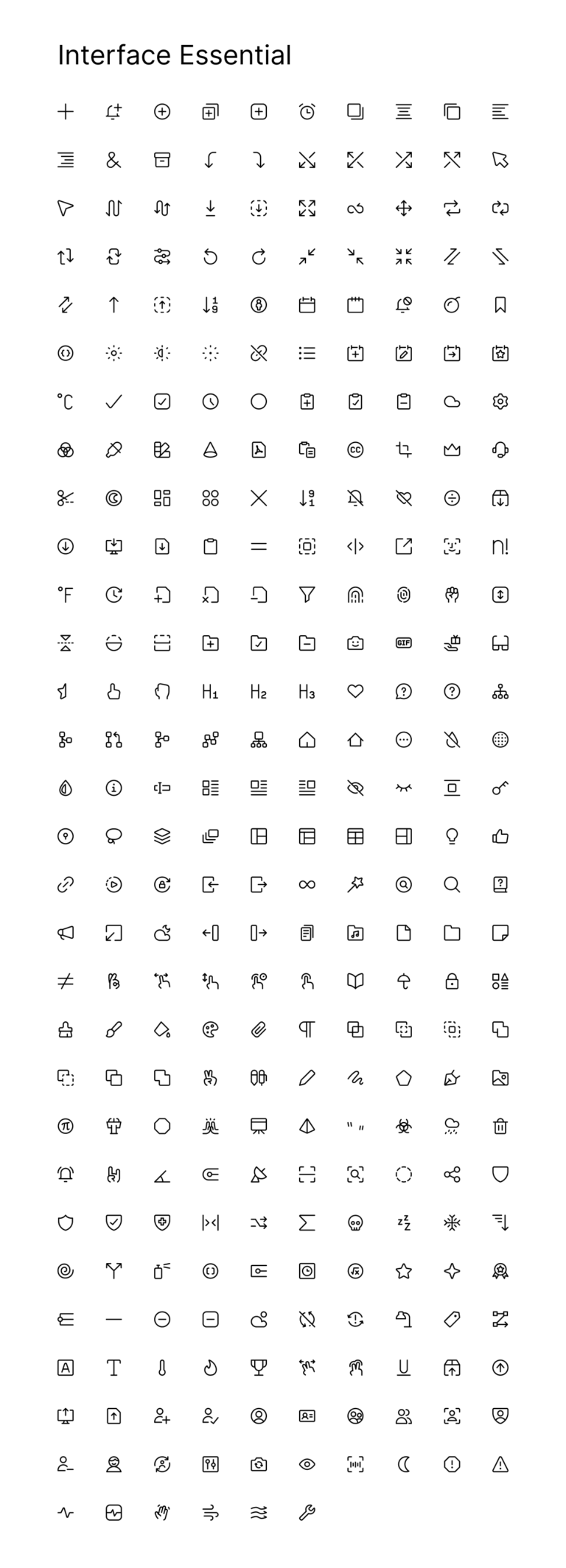 Free Collection of 4,000 Open Source Icons - Freebiesbug