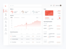 Free Figma Finance Wallet Dashboard Design - Freebiesbug