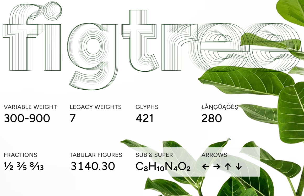 Figtree: A simple geometric sans-serif font - Freebiesbug