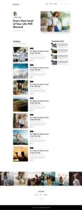 Free HTML Template for Personal Blog - Freebiesbug