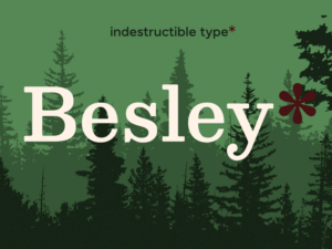 Besley*: Free Slab Serif Font - Freebiesbug
