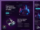 Tech Landing Page Template for Figma - Freebiesbug