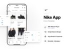 Free Nike App Design for Figma - Freebiesbug