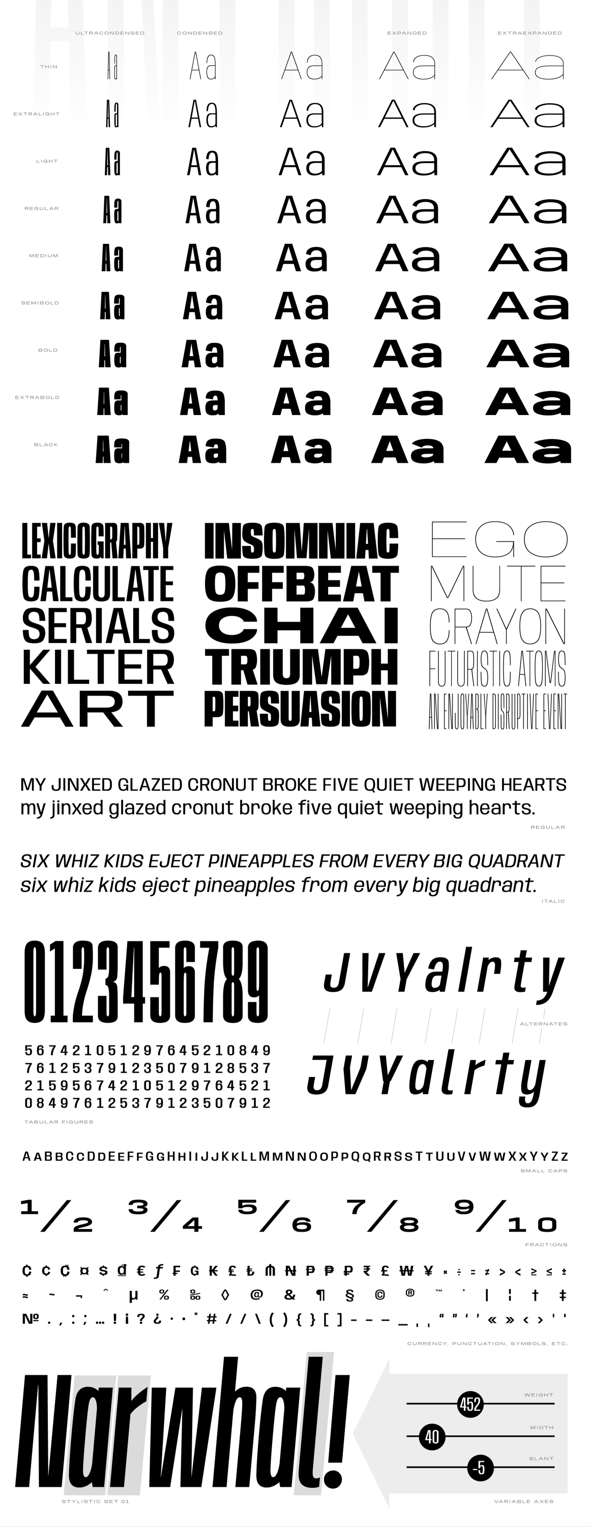 Anybody: Free Sans-serif Font in 90 Styles - Freebiesbug