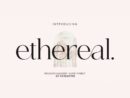 Ethereal: Free Elegant Sans-Serif Font - Freebiesbug