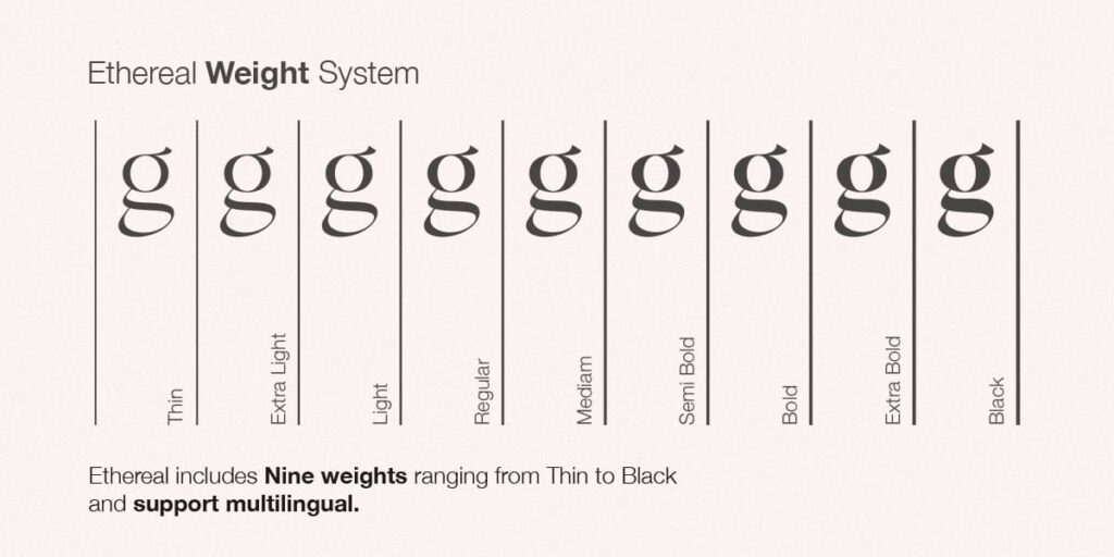 Ethereal: Free Elegant Sans-Serif Font - Freebiesbug