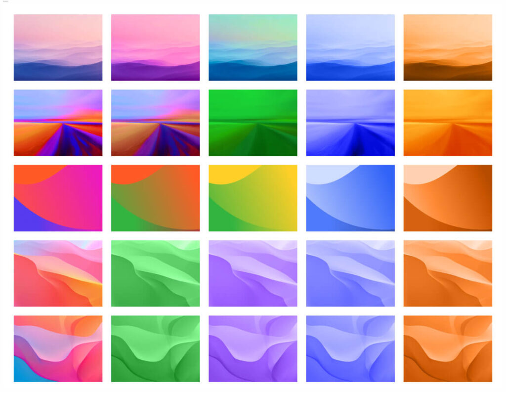 iPhone Mockups with Gradient Backgrounds - Freebiesbug