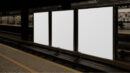 Metro Poster Mockup - Free PSD - Freebiesbug