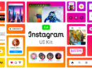 Free Instagram UI Kit for Figma - Freebiesbug