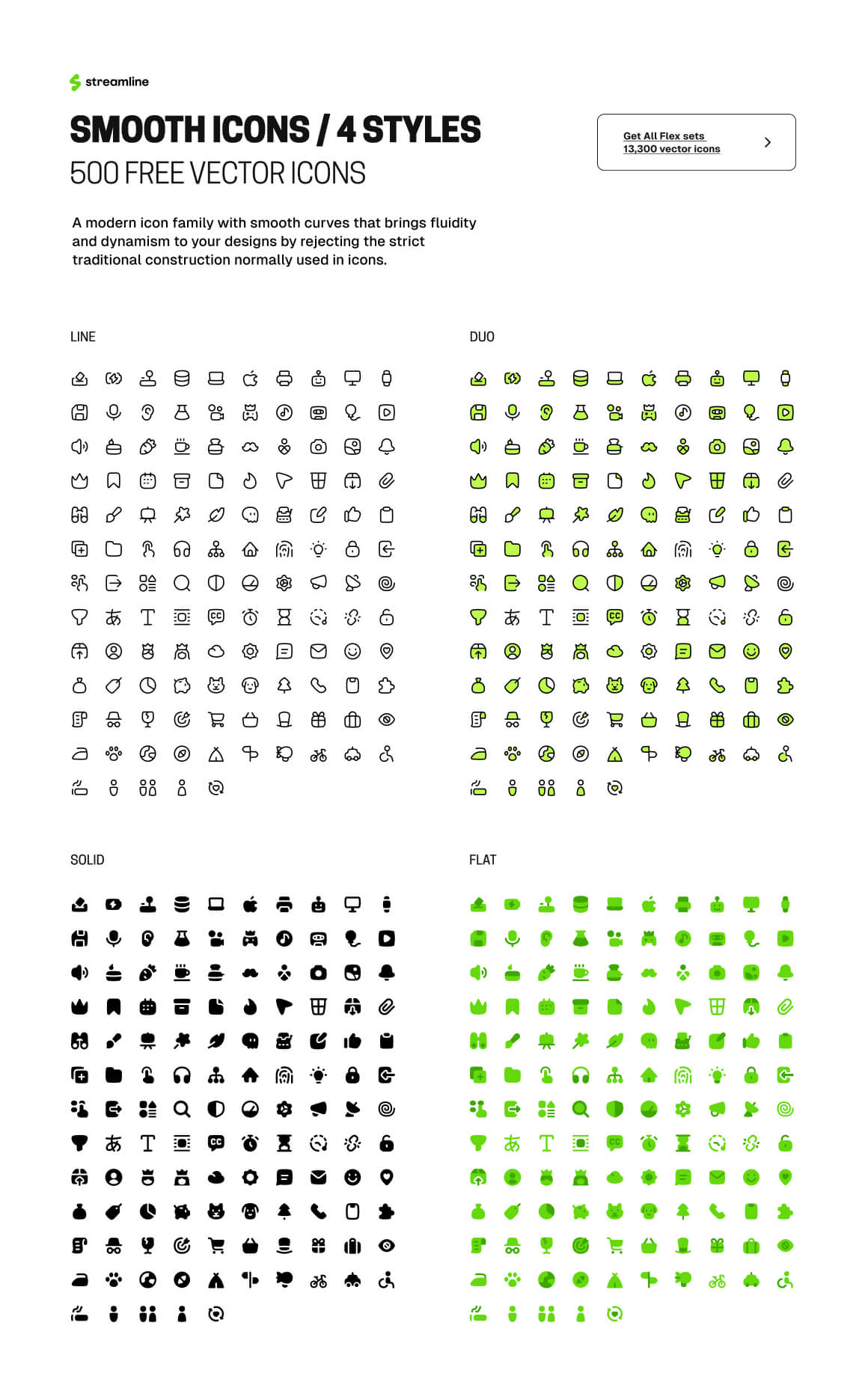 Flex icons: 500 Free Smooth Icons - Freebiesbug