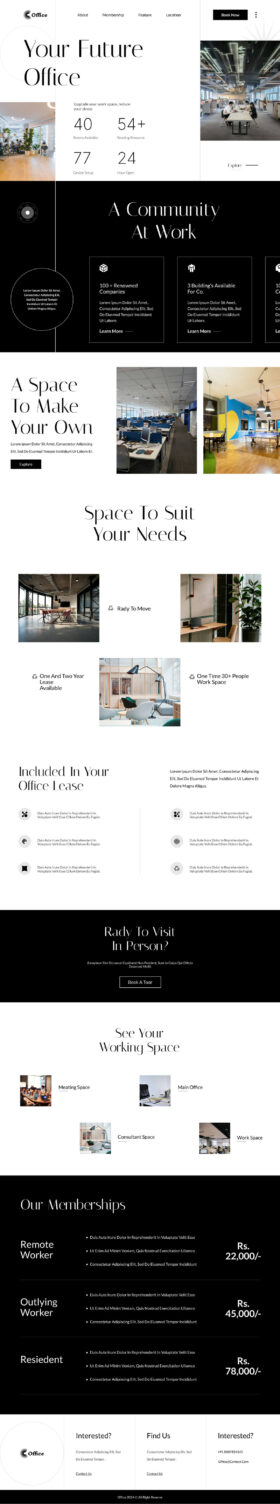Free Corporate Website Template - Freebiesbug