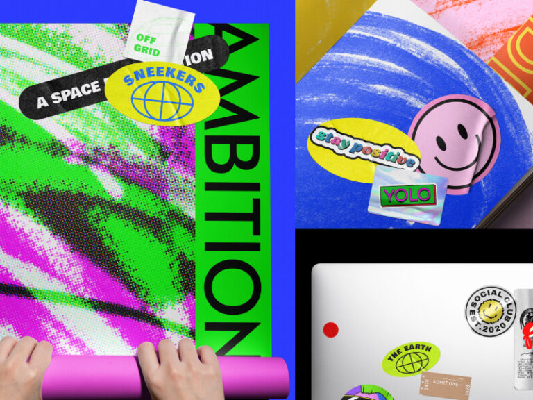 40+ Free Sticker Mockups for Figma - Freebiesbug