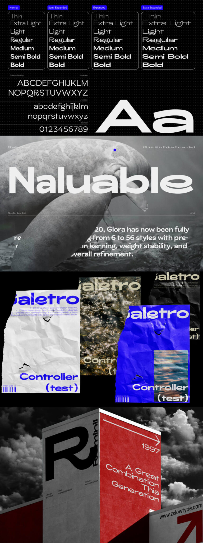 Glora: A Beautiful Font in 6 Free Styles - Freebiesbug