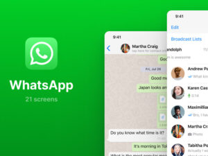 21 WhatsApp Mobile App Screens - Figma - Freebiesbug